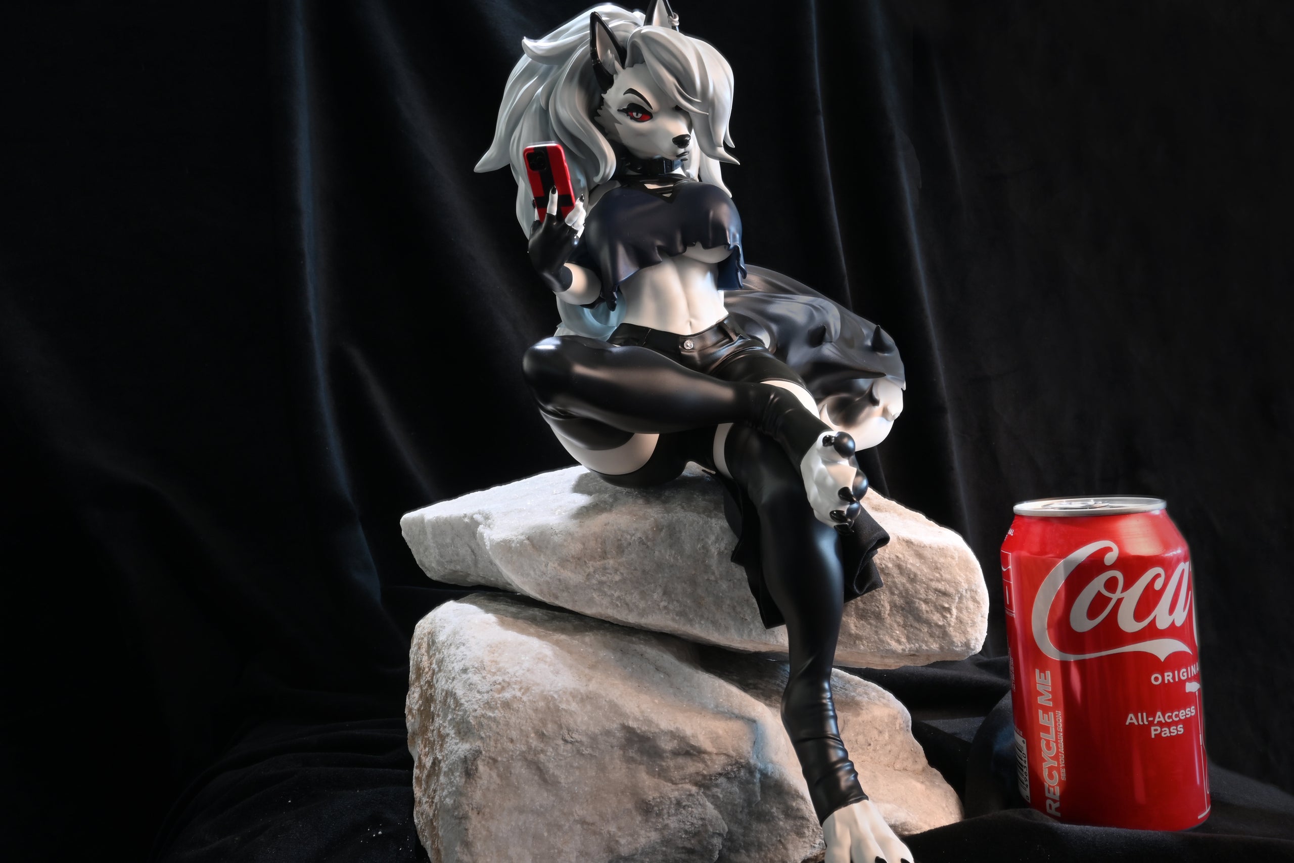 Loona 1/7 Scale Figure - Fully Painted Helluva Boss PVC Statue | LOONA Statue Orders